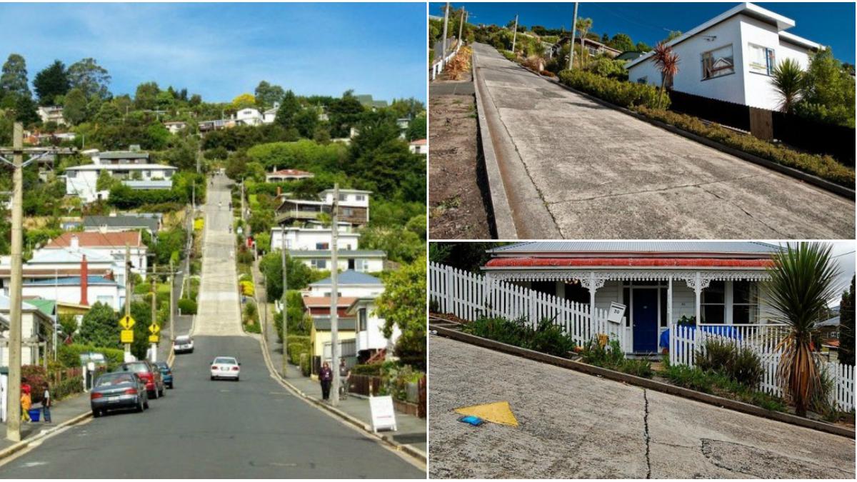 Jalanan Curam di Kompleks Perumahan Selandia Baru - Global Liputan6.com