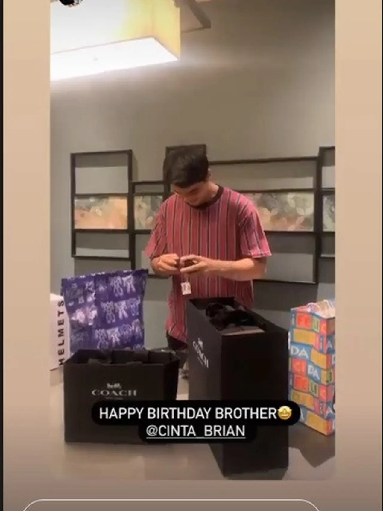 6 Momen Cinta Brian Dapat Kejutan Ultah ke-24, Dihadiri Rekan Artis ...