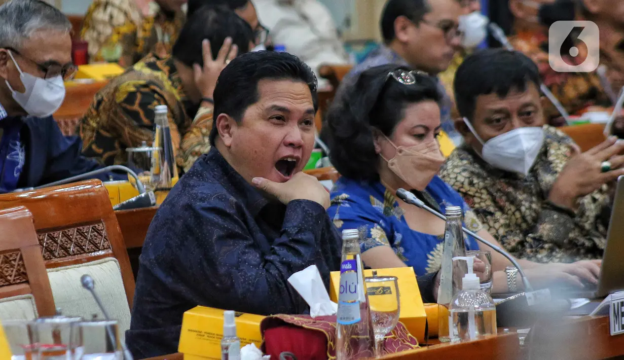 Raker Kinerja BUMN dan Investasi dengan Komisi VI DPR - Foto Liputan6.com