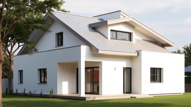 8 Inspirasi Rumah Atap Miring Sederhana untuk Hunian Modern