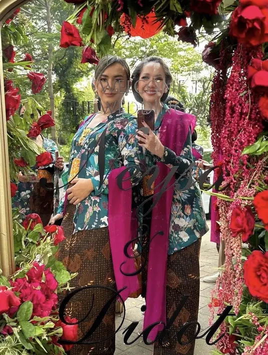 6 Gaya Ayu Bunga Citra Lestari Dibalut Kebaya saat Jadi Bridesmaid ...