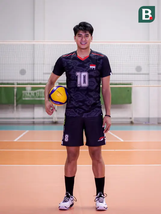 Foto: Potret Fahry Septian Putratama, Pemain Voli Indonesia Pertama ...