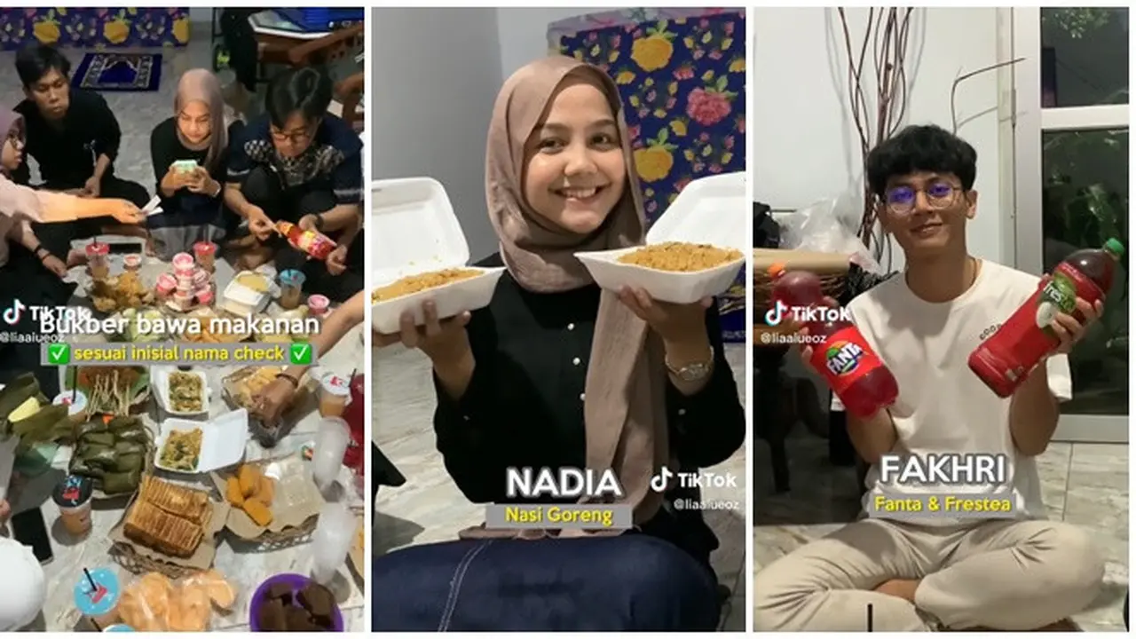 Bawa Makanan Sesuai Inisial Nama, Momen Bukber Bareng Sahabat Ini Lebih ...