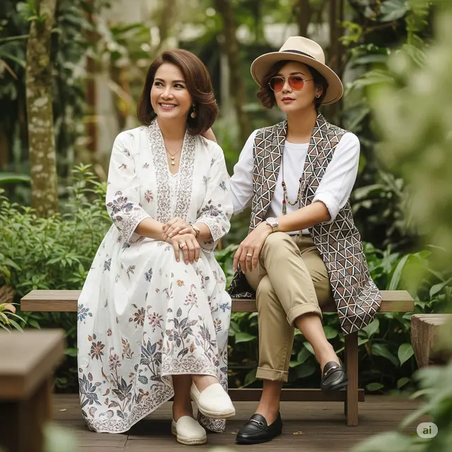 10 Model Baju Batik untuk Usia 50-an, Tampil Awet Muda & Stylish ...