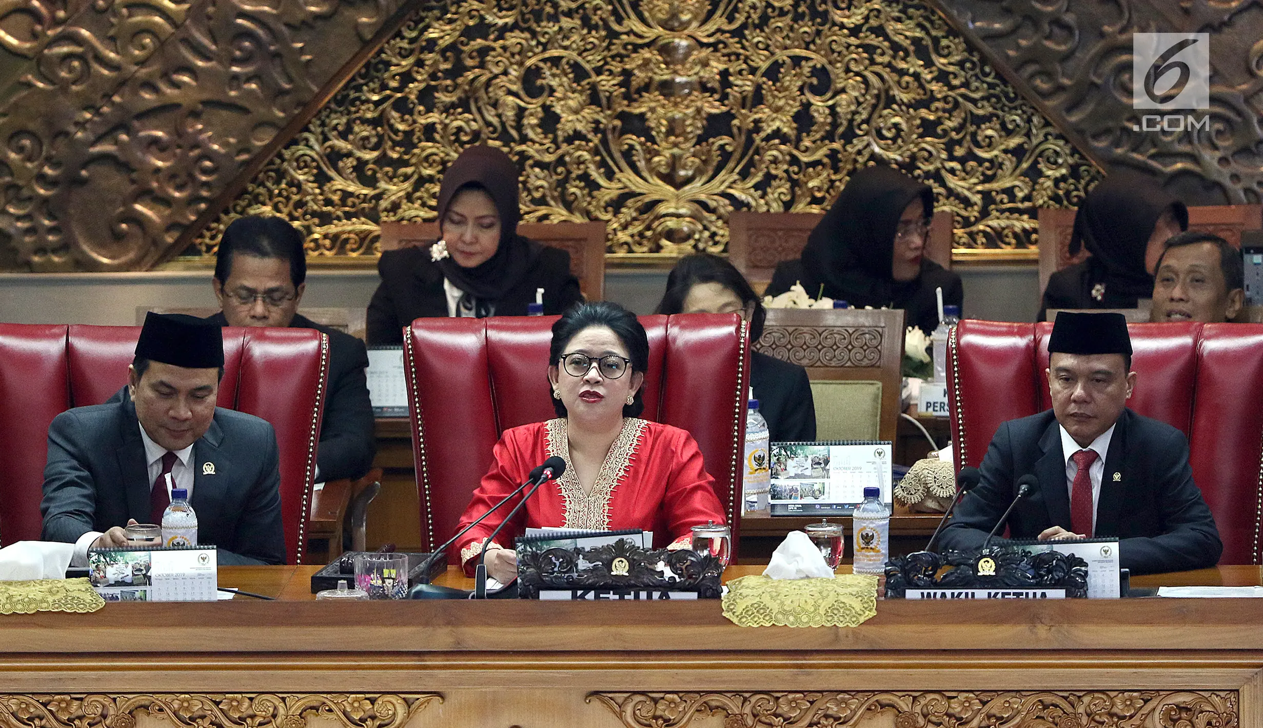 FOTO: Tok, Puan Maharani Resmi Jadi Ketua DPR 2019-2024 - Foto Liputan6.com