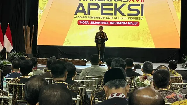 4 Pernyataan Jokowi Saat Hadiri Rakernas Apeksi, Ungkap Konsep Kota Masa Depan - News Liputan6.com