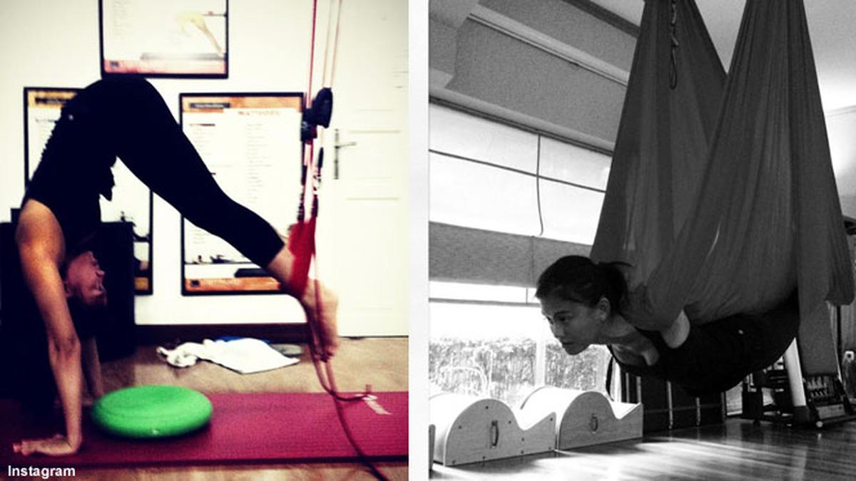 Agnes Monica pun Keranjingan Pilates