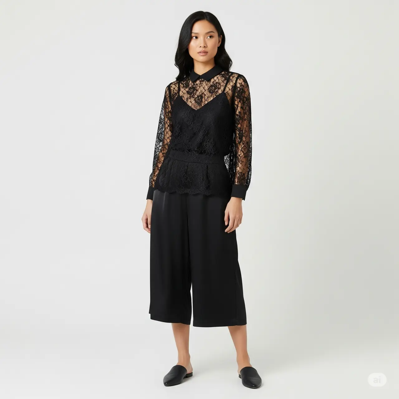 8 Model Baju Brokat Hitam Terbaru yang Wajib Dicoba di 2025, dari Gaun ...