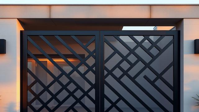 10 Model Pintu Pagar Minimalis Terbaru 2025, Percantik Fasad Rumah ...