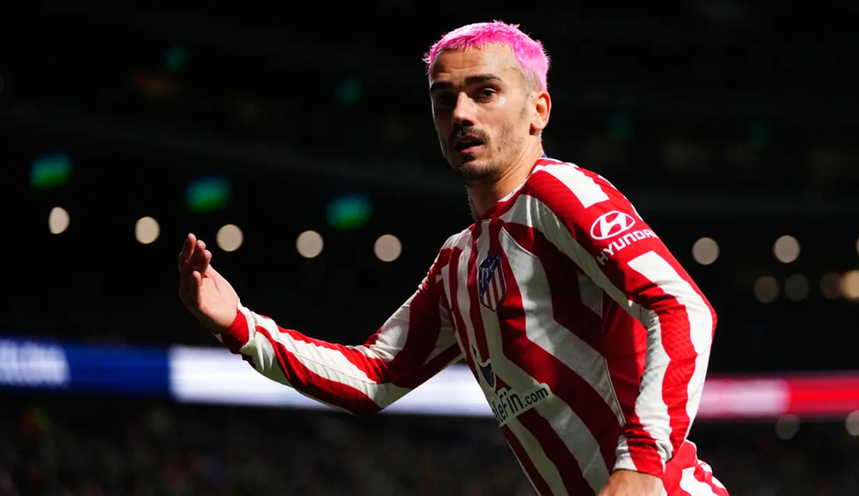 Penampilan Terbaru Antoine Griezmann dengan Rambut Berwarna Pink - Foto ...