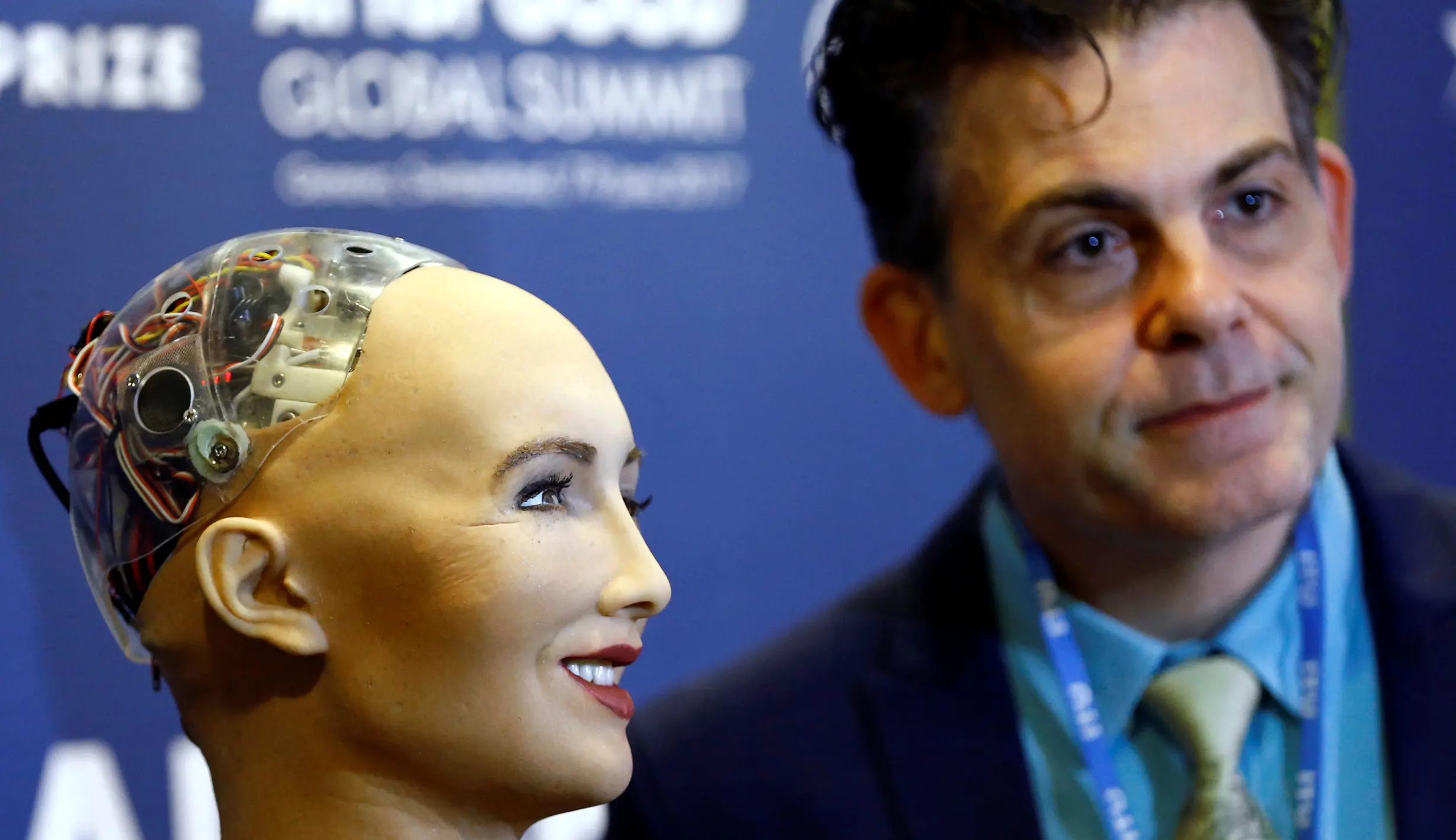 Sophia, Robot Cerdas Mirip Manusia - Foto Liputan6.com