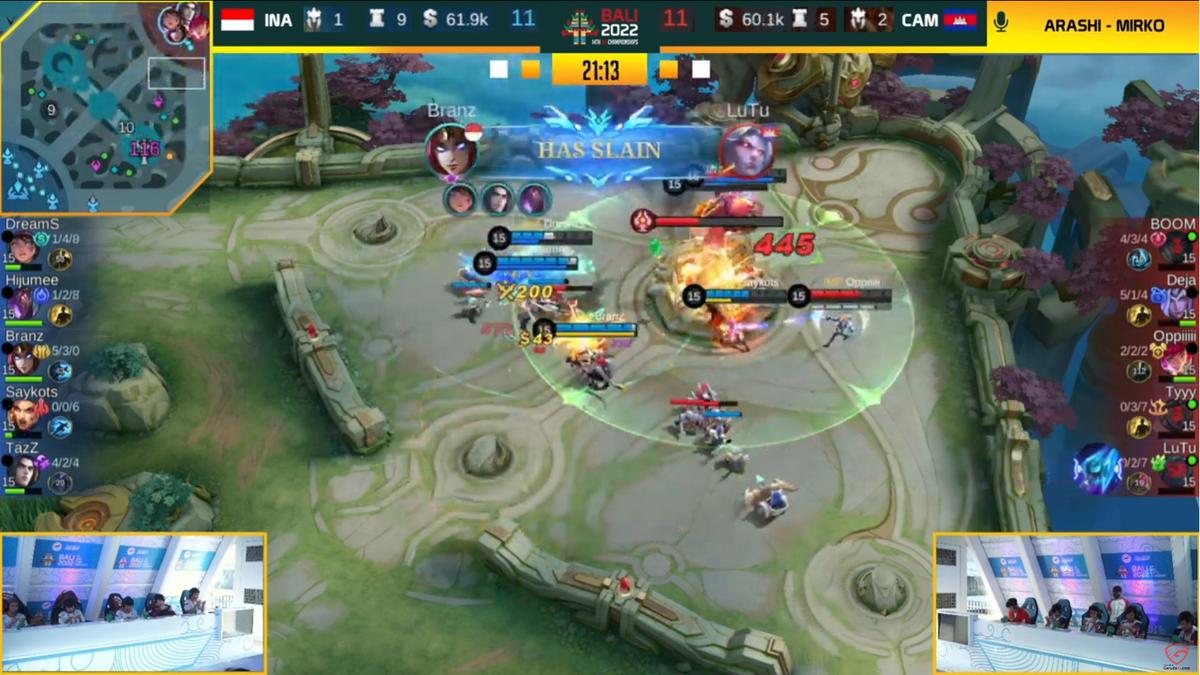 Hasil IESF 2022 Mobile Legends: Indonesia Kalahkan Kamboja dengan Skor 2-1