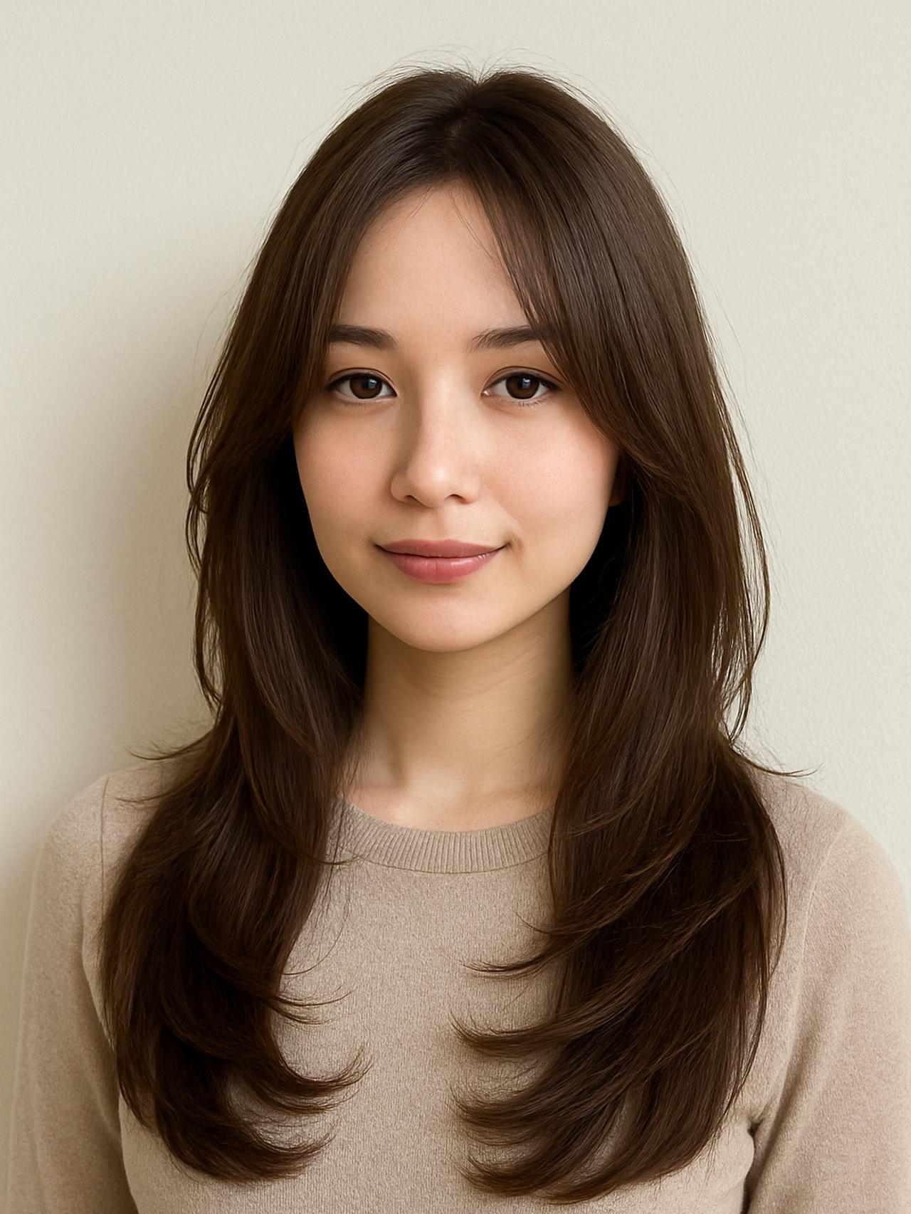 8 Model Rambut Oval Layer Terbaru 2025, Tampil Modis Bak Artis