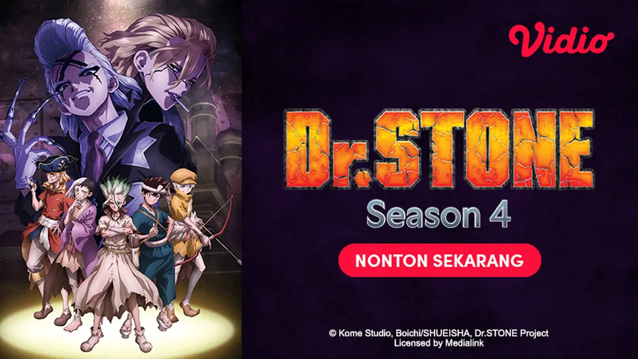 Link Nonton Serial Anime Dr. Stone Season 4 Sub Indo di Vidio, Episode ...