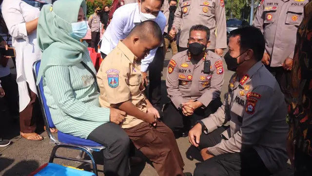 Alumni Akabri 1996 Gelar Vaksinasi Covid-19 untuk Siswa Disabilitas ...