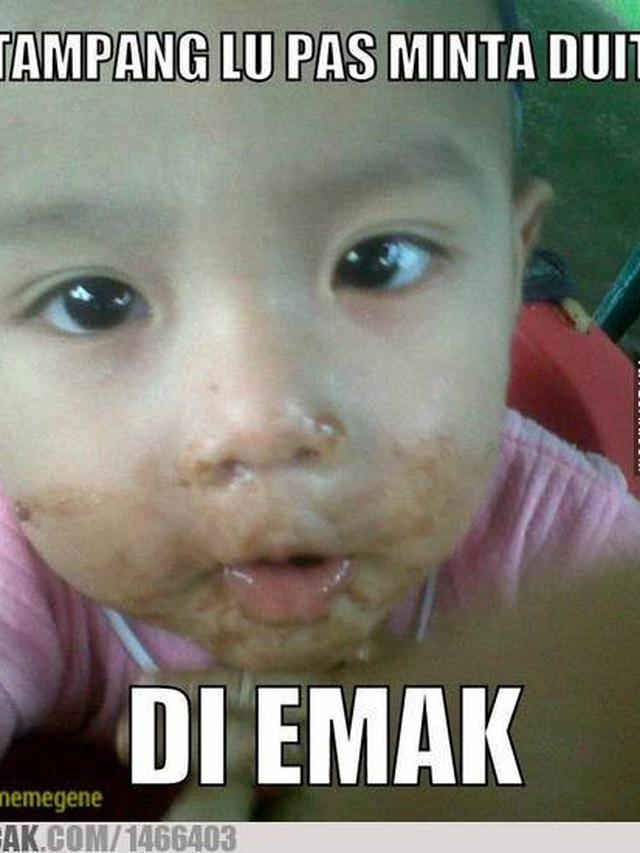 7 Meme Kocak Anak Minta Uang ke Orang Tua Ini Nyata Banget - Hot ...