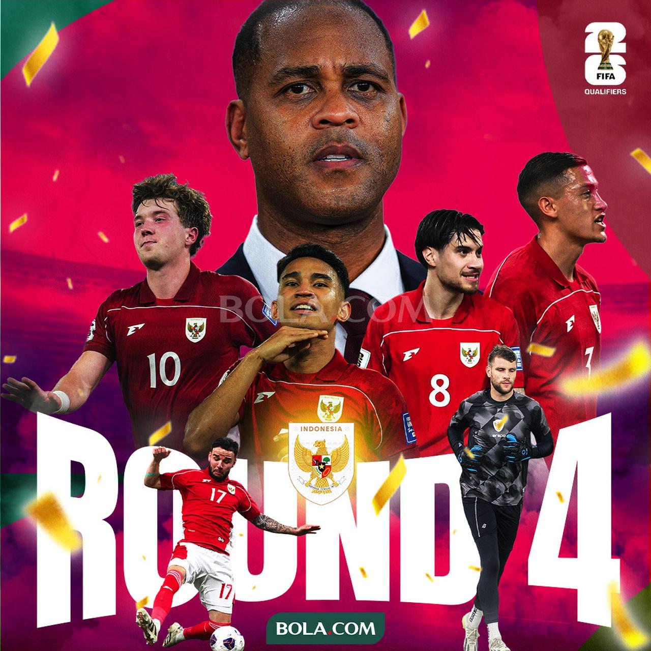 Jadwal Timnas Indonesia di Putaran 4 Kualifikasi Piala Dunia 2026 ...