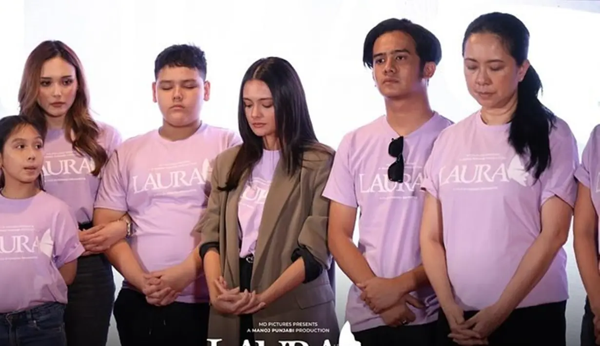 Momen Syukuran Film Laura, Amanda Rawles Didapuk Berperan Jadi Laura ...