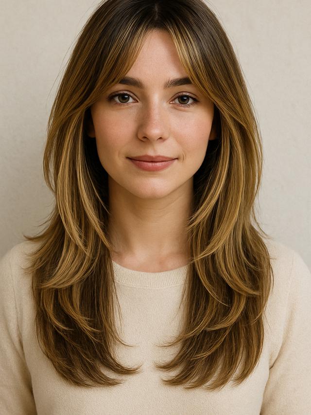 8 Model Rambut Oval Layer Terbaru 2025, Tampil Modis Bak Artis