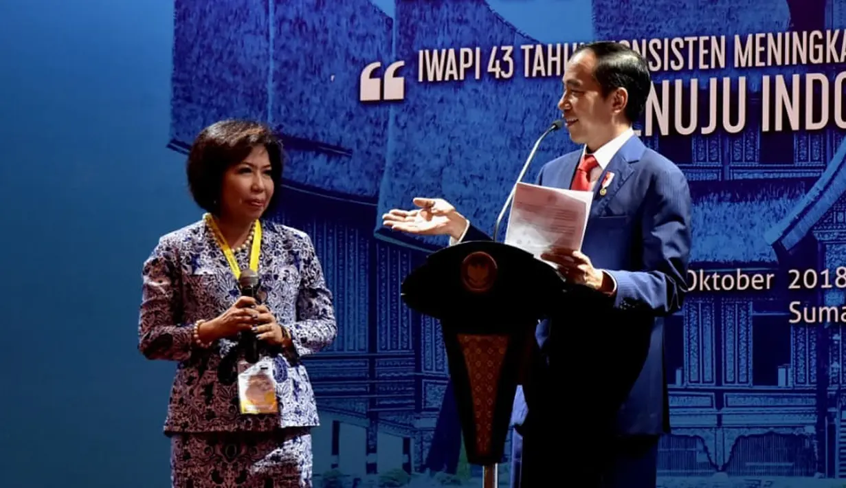 FOTO: Buka Rakernas IWAPI, Jokowi Dorong Pengusaha Perempuan Ekspansi ...