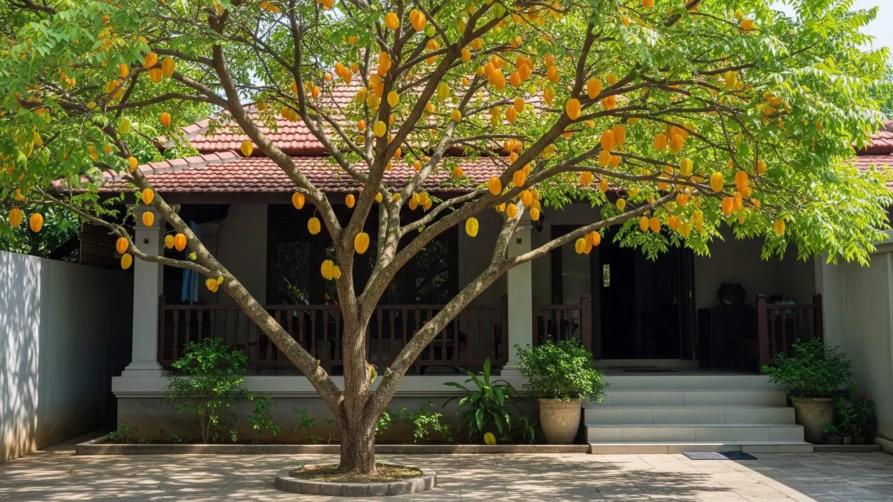 7 Pohon Buah Peneduh Rumah yang Akarnya Tidak Merusak Pondasi, Daun ...
