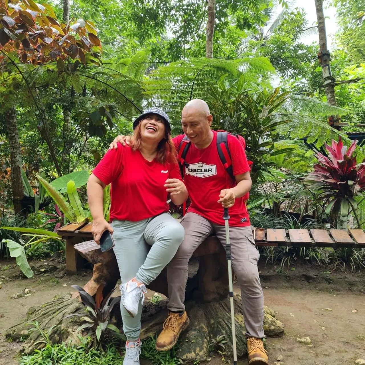 6 Potret Kebersamaan Heru Si Gundul dan Istri yang Jarang Tersorot ...