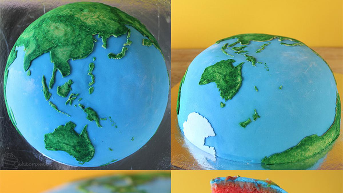 Cake Berbentuk Struktur Planet Menakjubkan