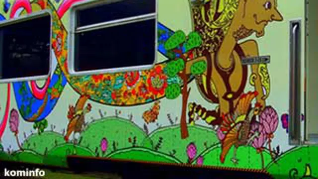 Kereta Batik Resmi Diluncurkan - News Liputan6.com