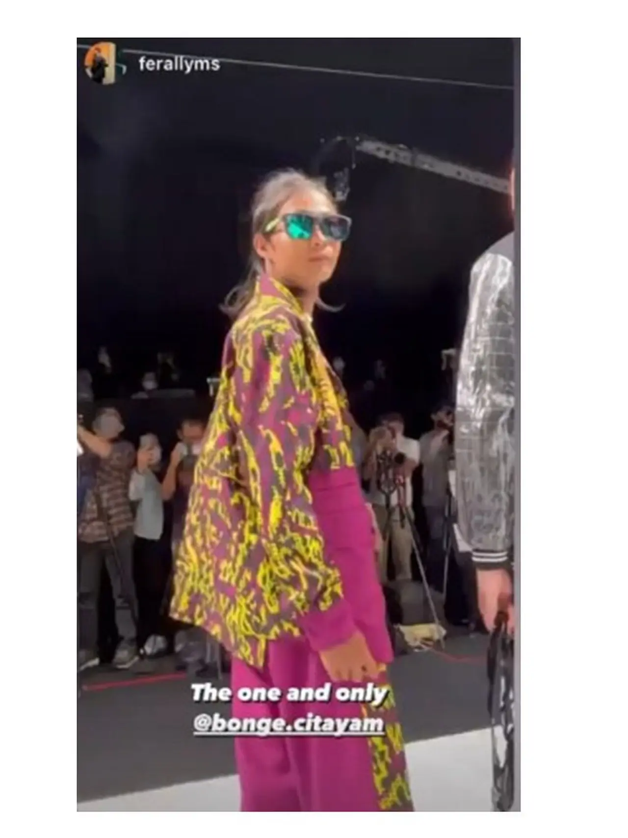 8 Potret Bonge Citayam saat Debut Runway di JF3 Fashion Festival 2022 ...