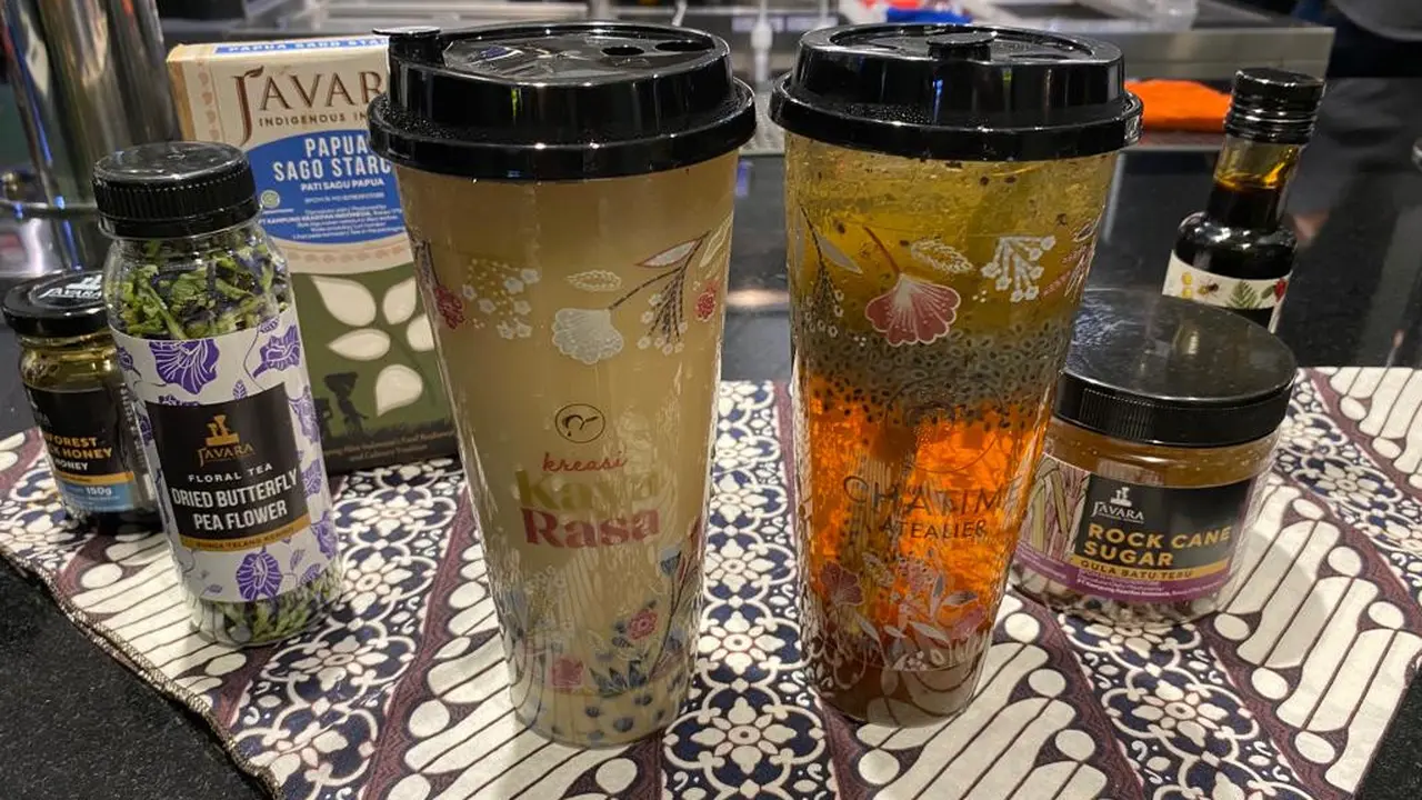 Uniknya Kreasi Minuman Teh Kekinian dengan Pearl dari Tepung Sagu dan ...