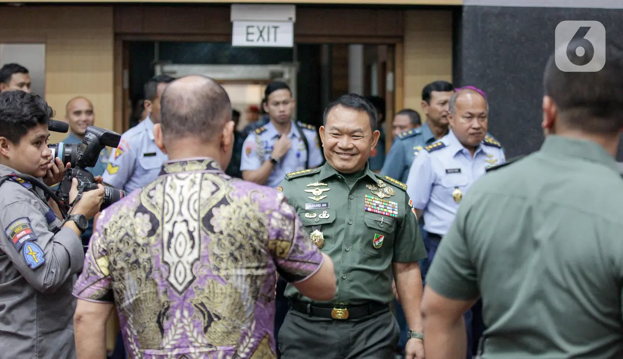 Bahas Anggaran, Komisi I DPR Gelar Rapat Tertutup Bersama Kemhan dan TNI - Foto Liputan6.com