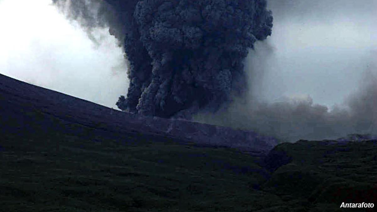 Letusan Gunung Lokon Sudah Steril
