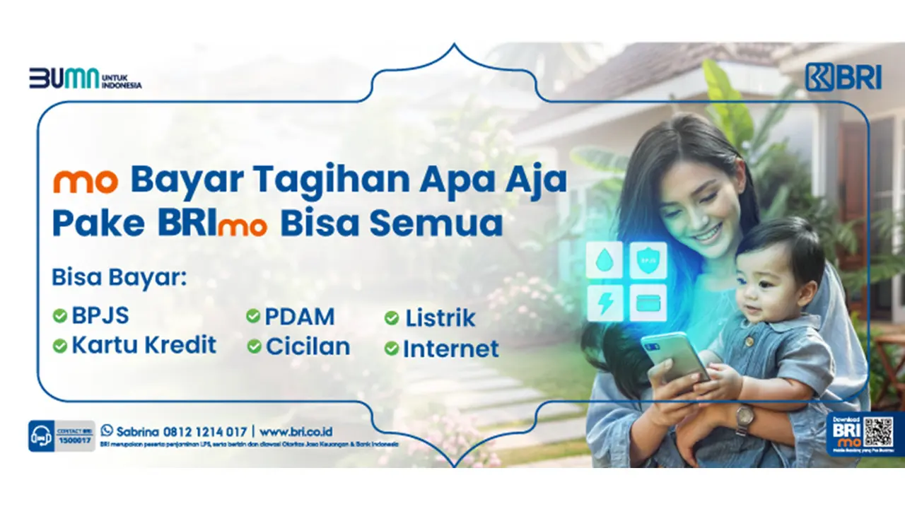BRImo, Solusi Mudah Bagi Para Bunda untuk Bayar Tagihan Bulanan ...