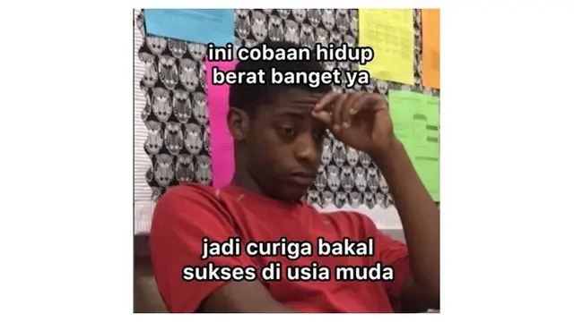 6 Meme Lucu Hidup Lagi Berantakan Ini Bikin Senyum Getir - Hot Liputan6.com