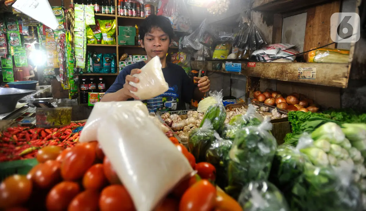 Jelang Nataru, Harga Kebutuhan Pokok di Jakarta Merangkak Naik - Foto Liputan6.com