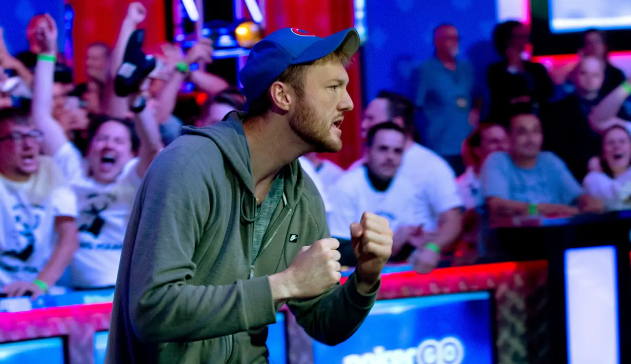 FOTO: Gaya Pemain Poker Dunia Saat Bermain di Las Vegas - Foto Liputan6.com