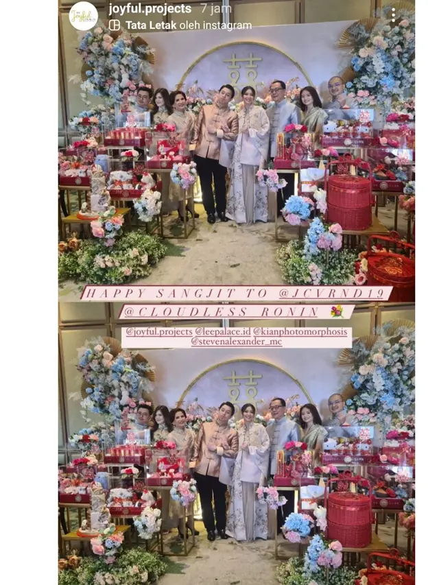 6 Momen Lamaran Jessica Veranda Eks JKT48, Pakai Prosesi Adat Tionghoa ...