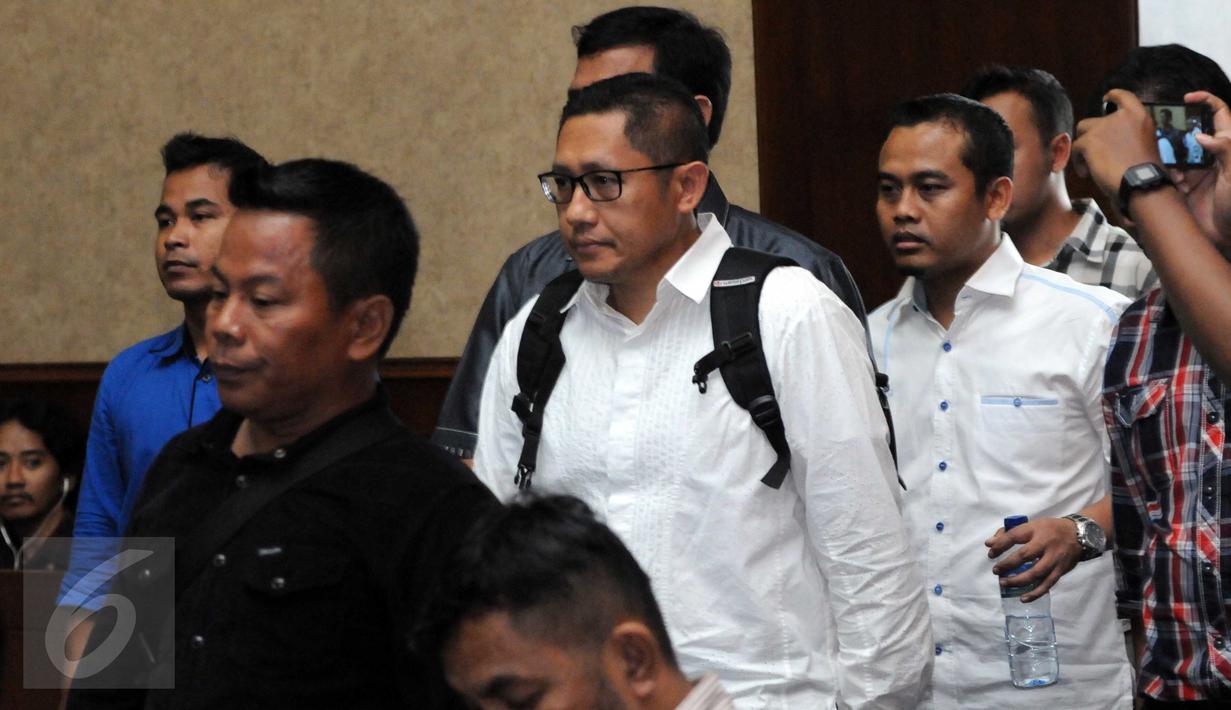 Anas Urbaningrum Bersaksi untuk Nazaruddin di Tipikor - Foto Liputan6.com