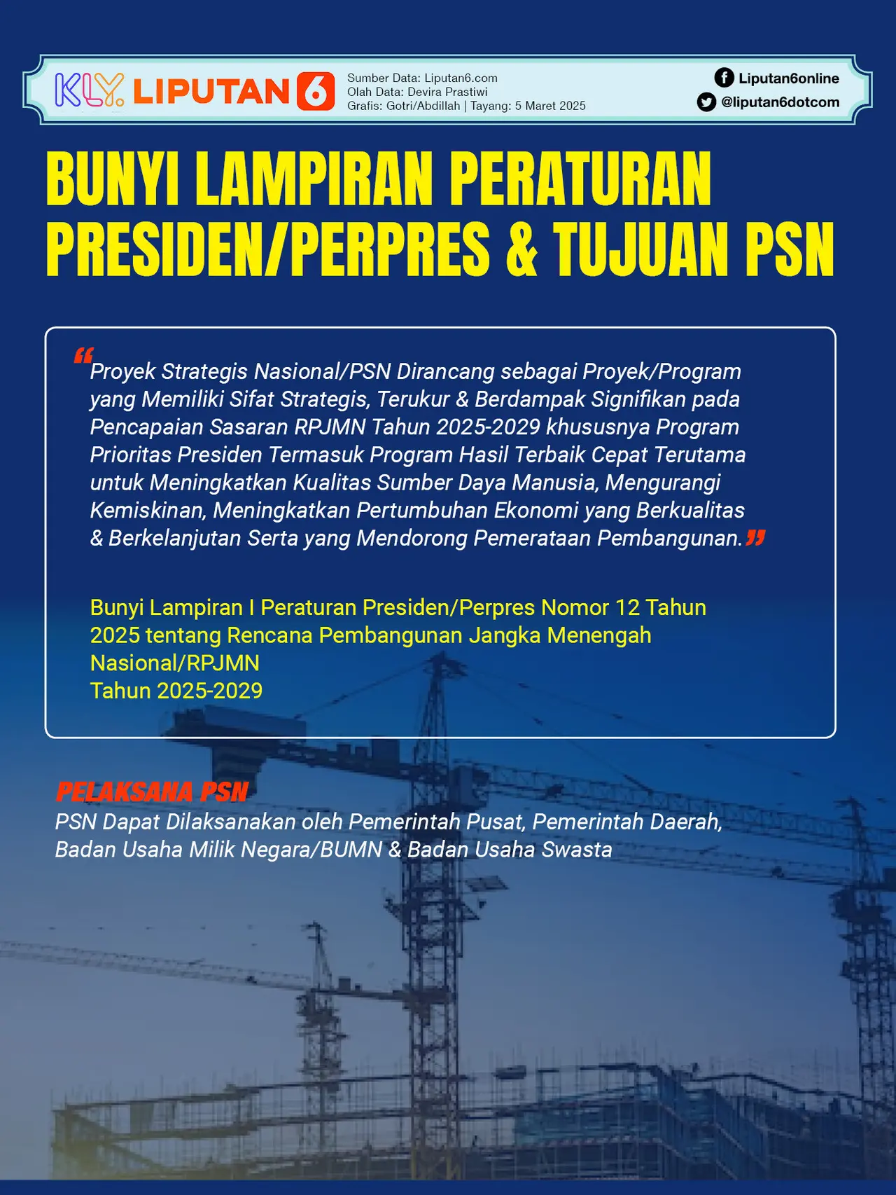 Infografis 77 Proyek Strategis Nasional Era Presiden Prabowo - News ...