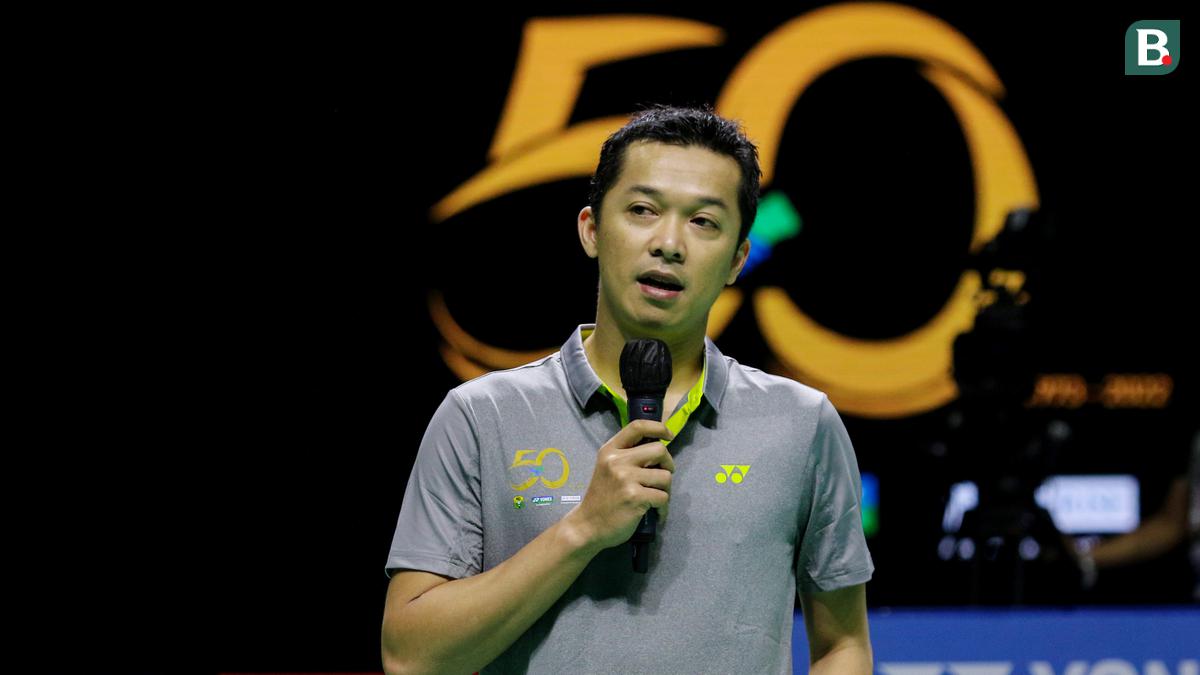 Ekspresi Taufik Hidayat dan Lin Dan saat Anthony Ginting Digasak Shi Yuqi di Piala Thomas: Satu ...