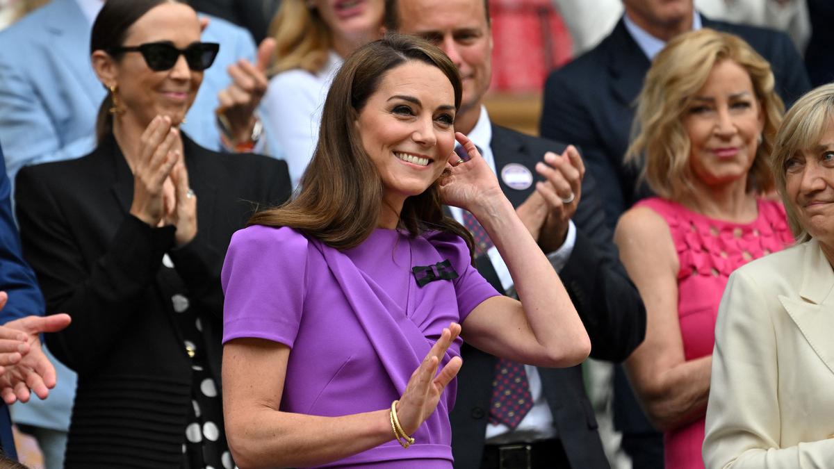 Kate Middleton Tampil Segar Semringah di Wimbledon 2024, Dihujani Tepuk ...