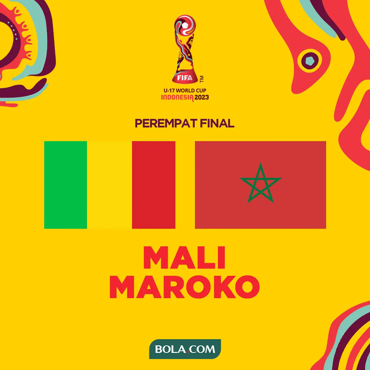 Link Live Streaming Piala Dunia U-17 2023 di Vidio: Mali Vs Maroko ...