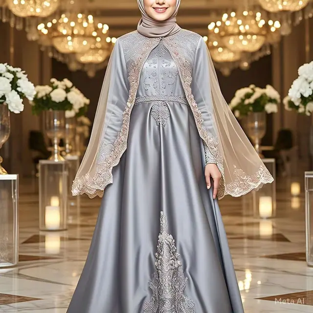 12 Model Baju Gamis Terbaru 2025, Sentuhan Detailnya Bikin Tampil Kalem tapi Mewah - Hot ...