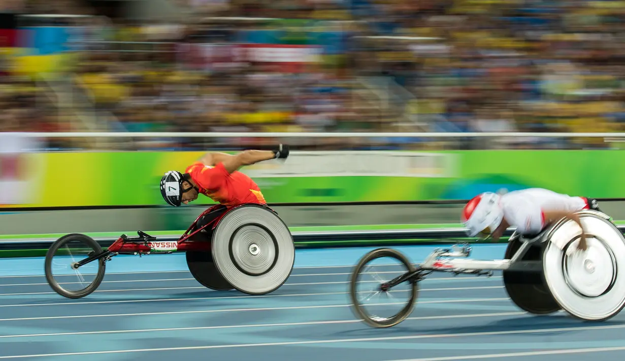 Intip Aksi Atlet Paralimpik Games 2016 - Foto Bola.com