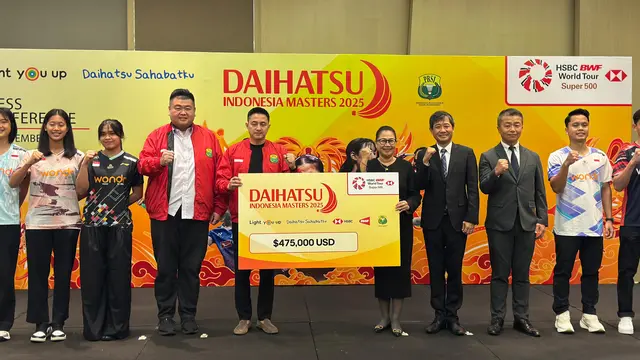 Indonesia Masters 2025 Digelar Januari, Ini Daftar Harga Tiketnya - Bola Liputan6.com