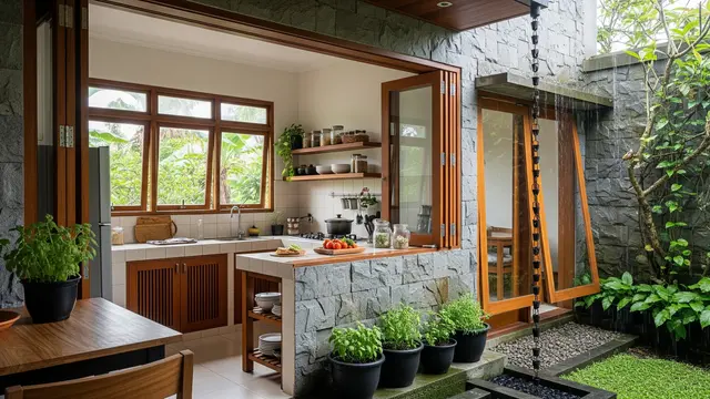 Top 3 Hot: Inspirasi Dapur Terbuka yang Tidak Becek hingga Ikan Air ...