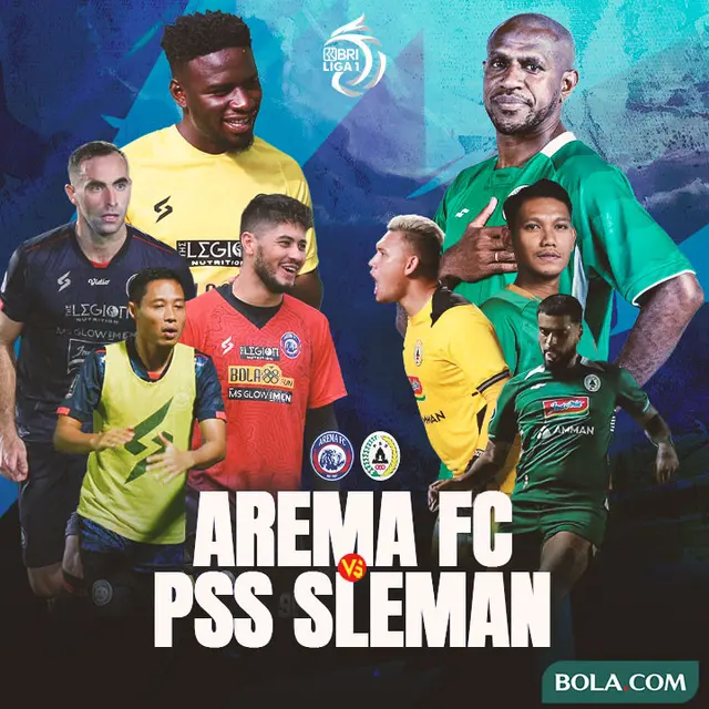 Duel Antar Lini Pertandingan BRI Liga 1, Arema Vs PSS: Tim Tamu Bawa ...