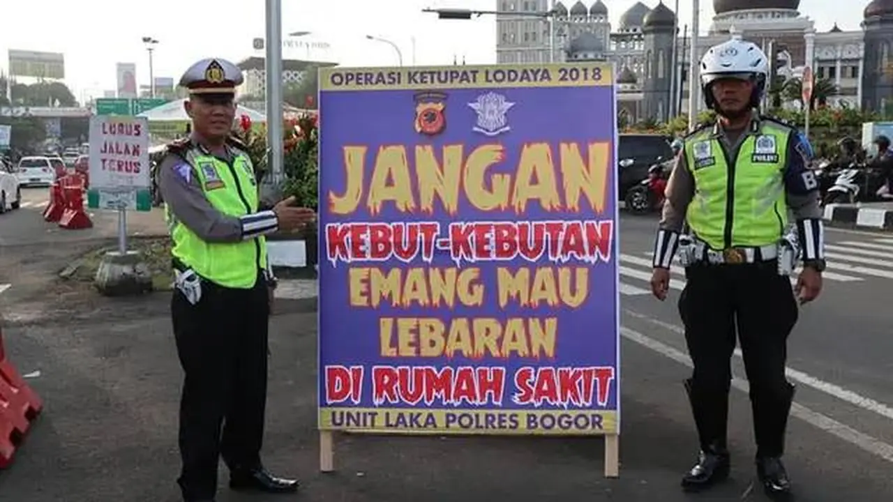 7 Potret Tulisan Lucu Imbauan Mudik Lebaran Ini Kocak Banget Hot 