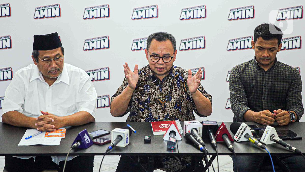 Sudirman Said Sebut Filosofi Timnas AMIN Seperti Piramida Terbalik