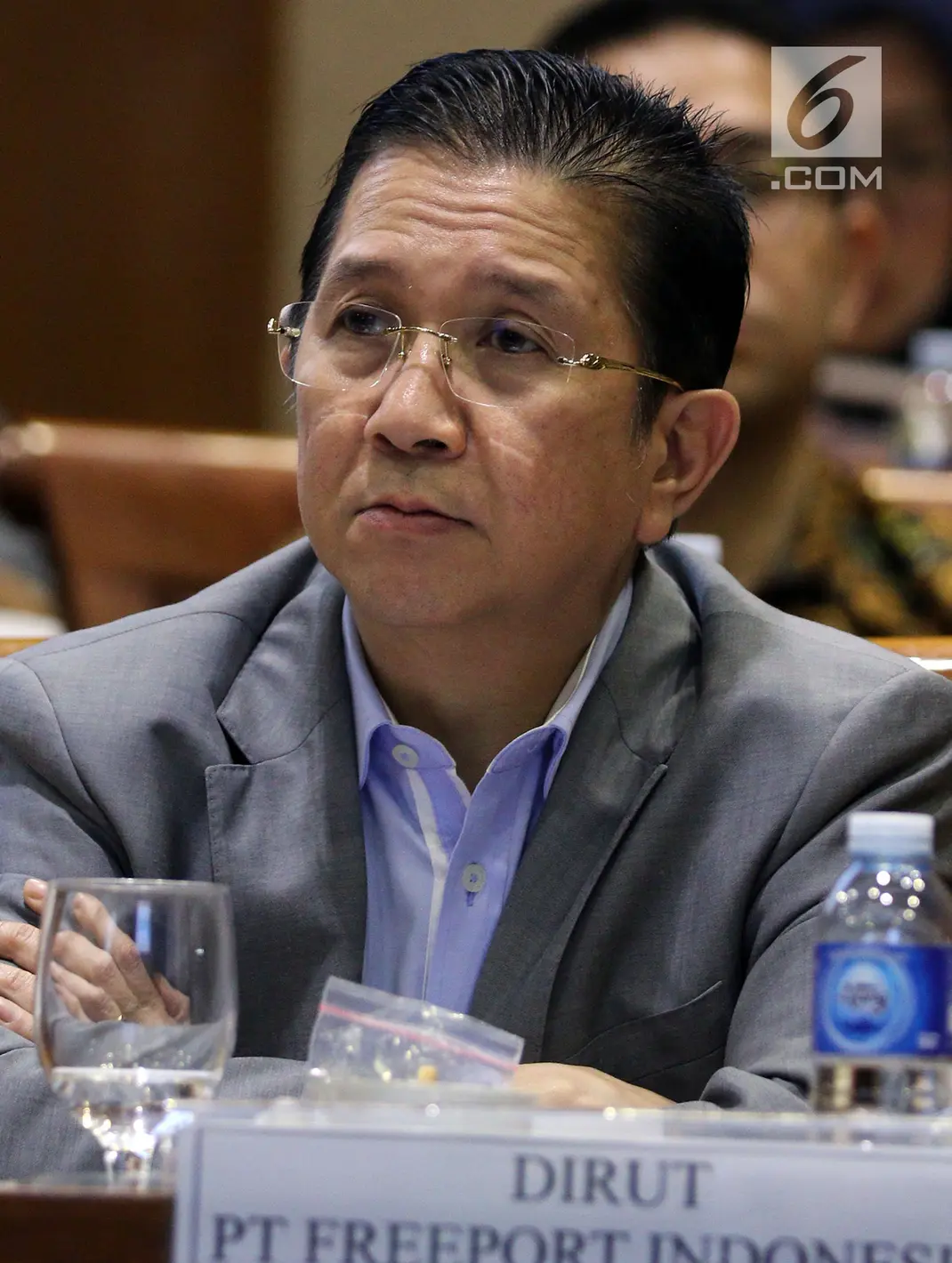 FOTO: Gaya Dirut Inalum dan Freeport Saat Rapat Bareng DPR - Foto ...